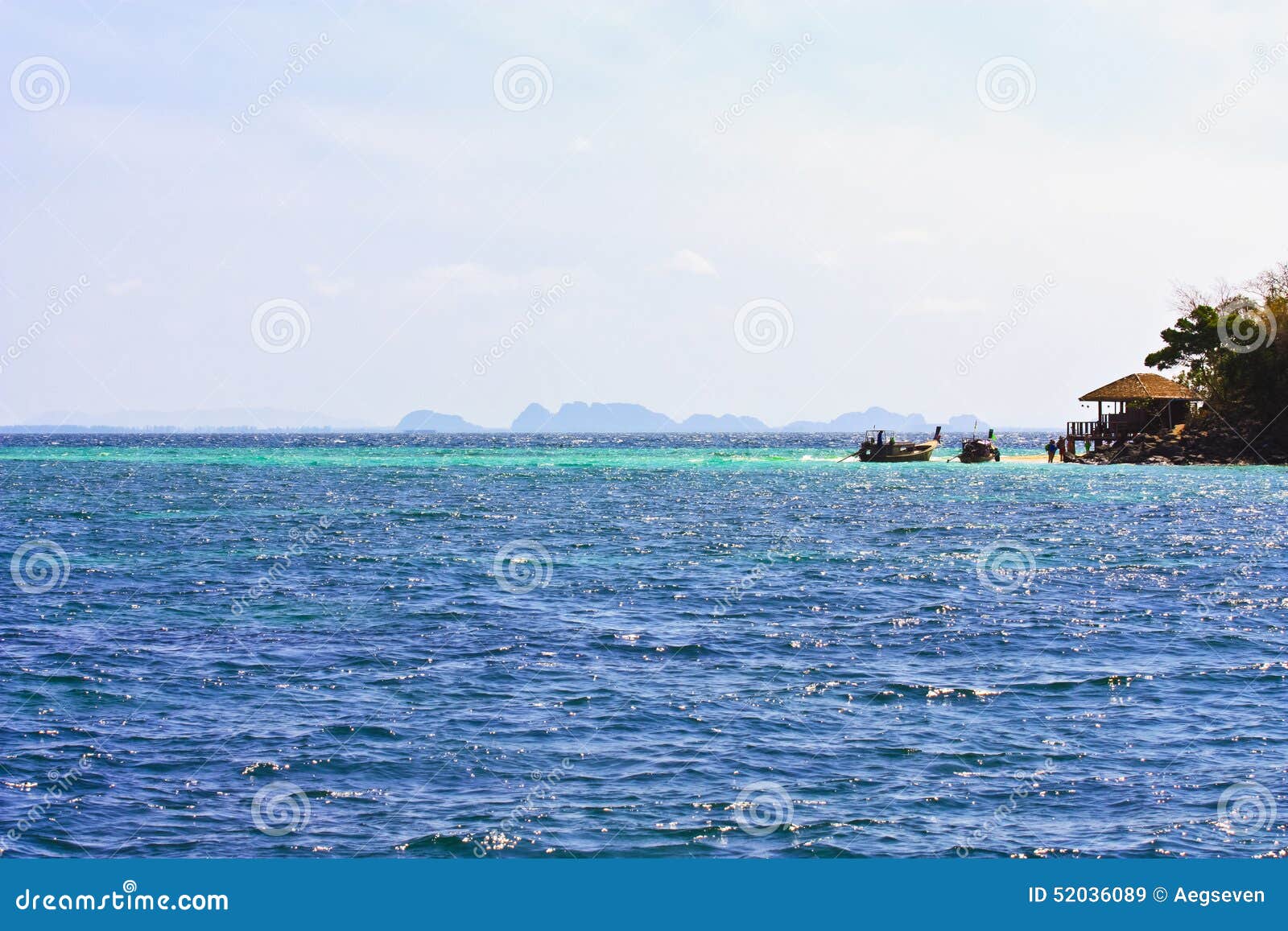 Koh kai island stock image. Image of famous, relax, paradise - 52036089