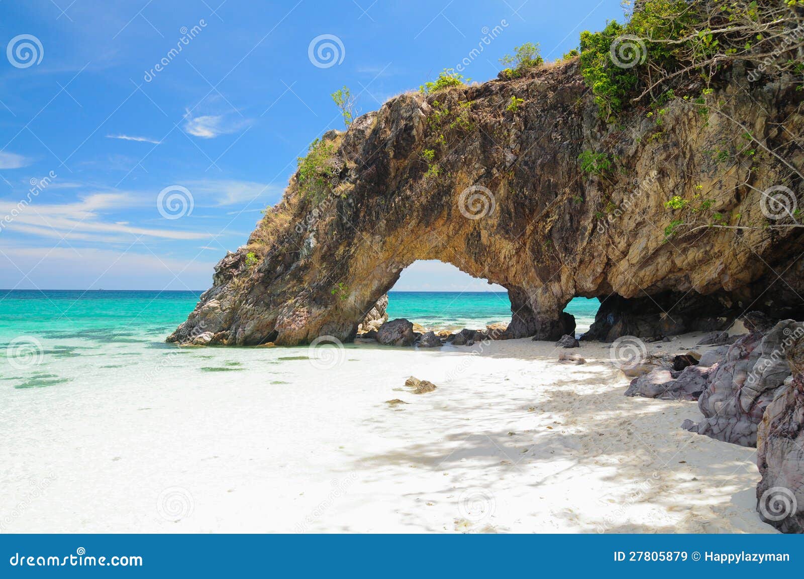 Koh Khai stock image. Image of crystal, rock, ocean, clear - 27805879