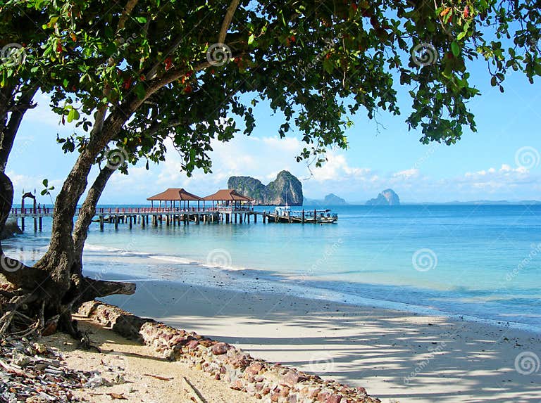 Koh Ngai stock image. Image of rock, holiday, island, traditional - 8936527