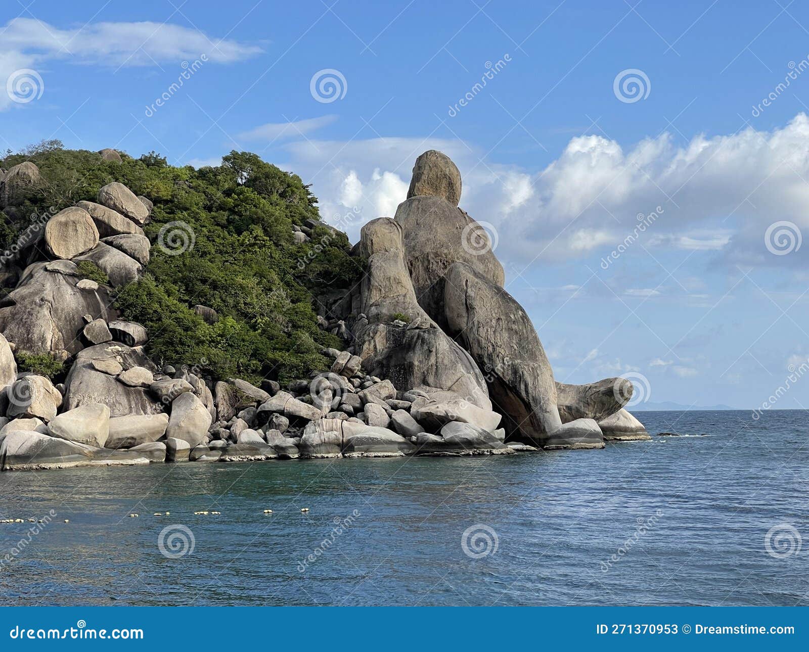 Koh Tao Large Smooth Boulder Structures Stock Image | CartoonDealer.com ...