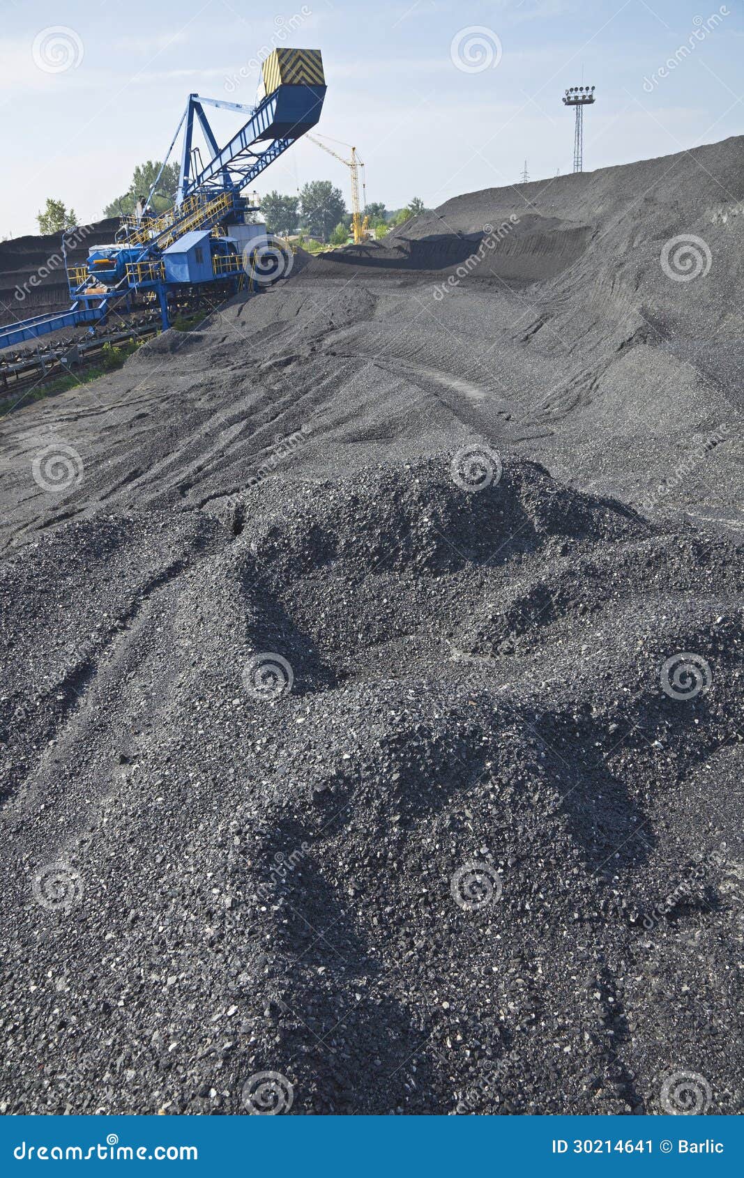 Kohlen stockbild. Bild von bergbau, fossil, energie, himmel - 30214641