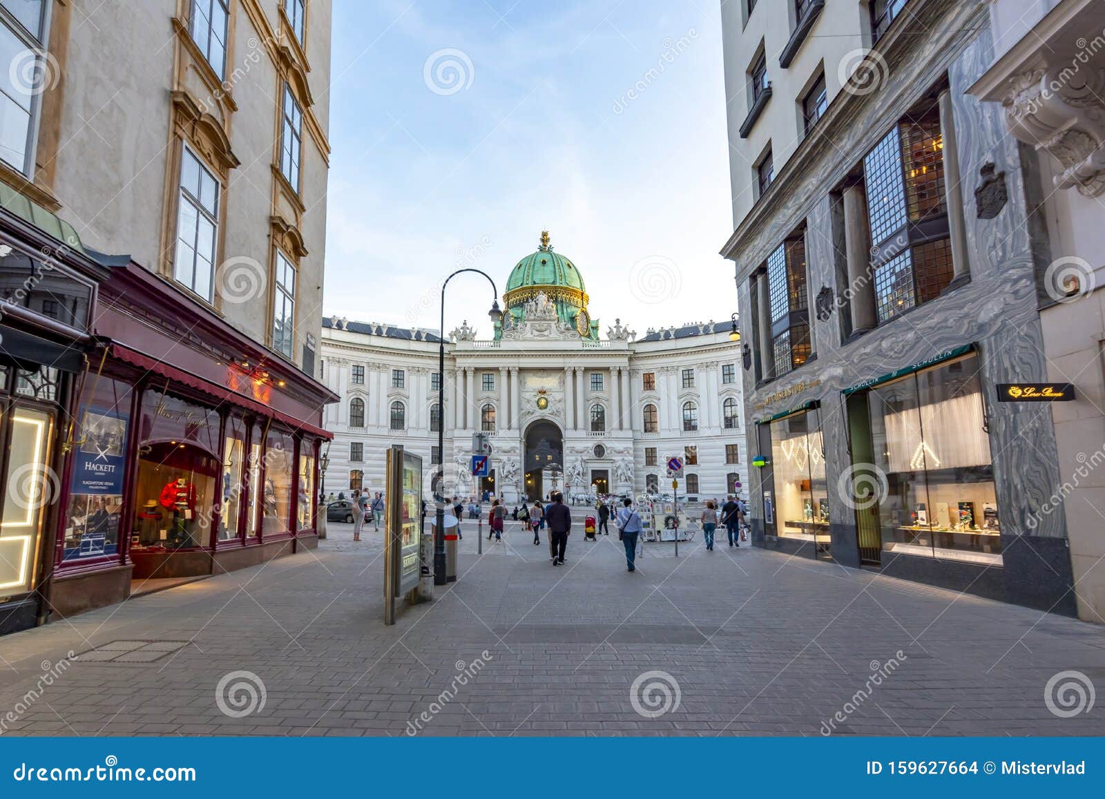 Kohlmarkt Street in Center of Vienna, Austria Editorial Stock Image ...