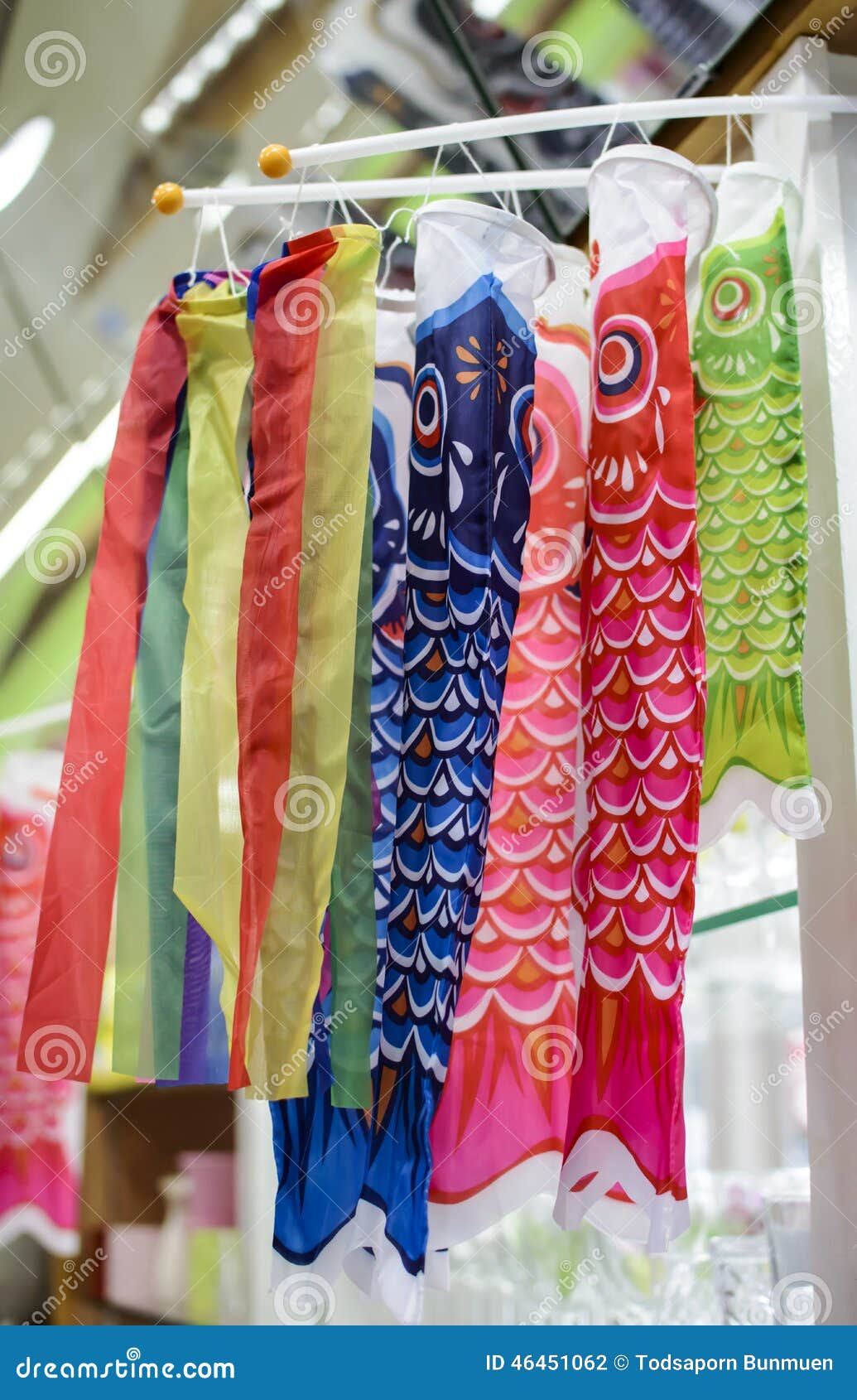 Koi Fish Flag Stock Photo | CartoonDealer.com #57741300