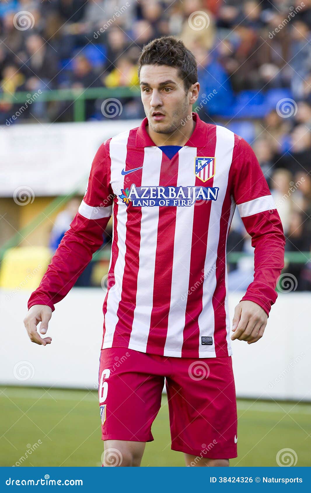 Koke of Atletico de Madrid editorial photo. Image of ball - 38424326