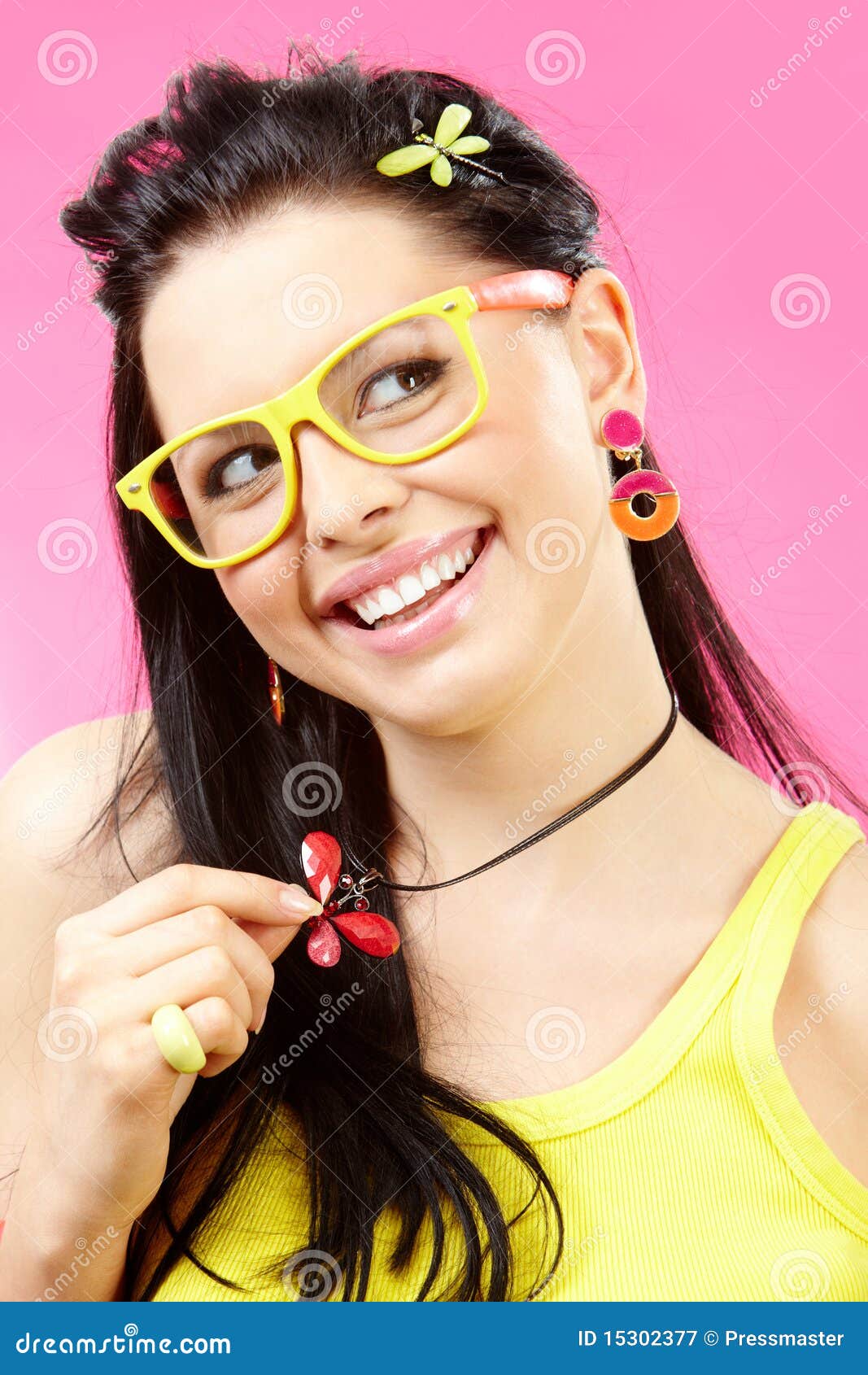 Kokette stockbild. Bild von getrennt, frau, schönheit - 15302377