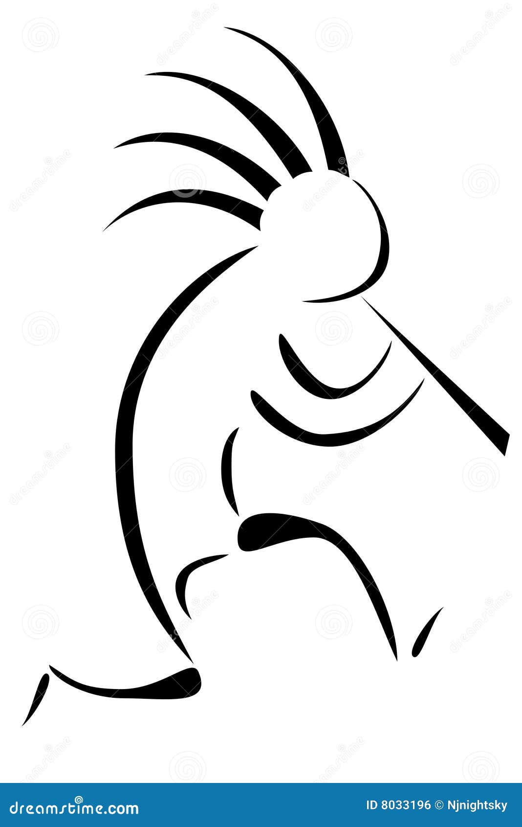 Kokopelli - Tribal Vector Symbol, Fertility Deity | CartoonDealer.com ...