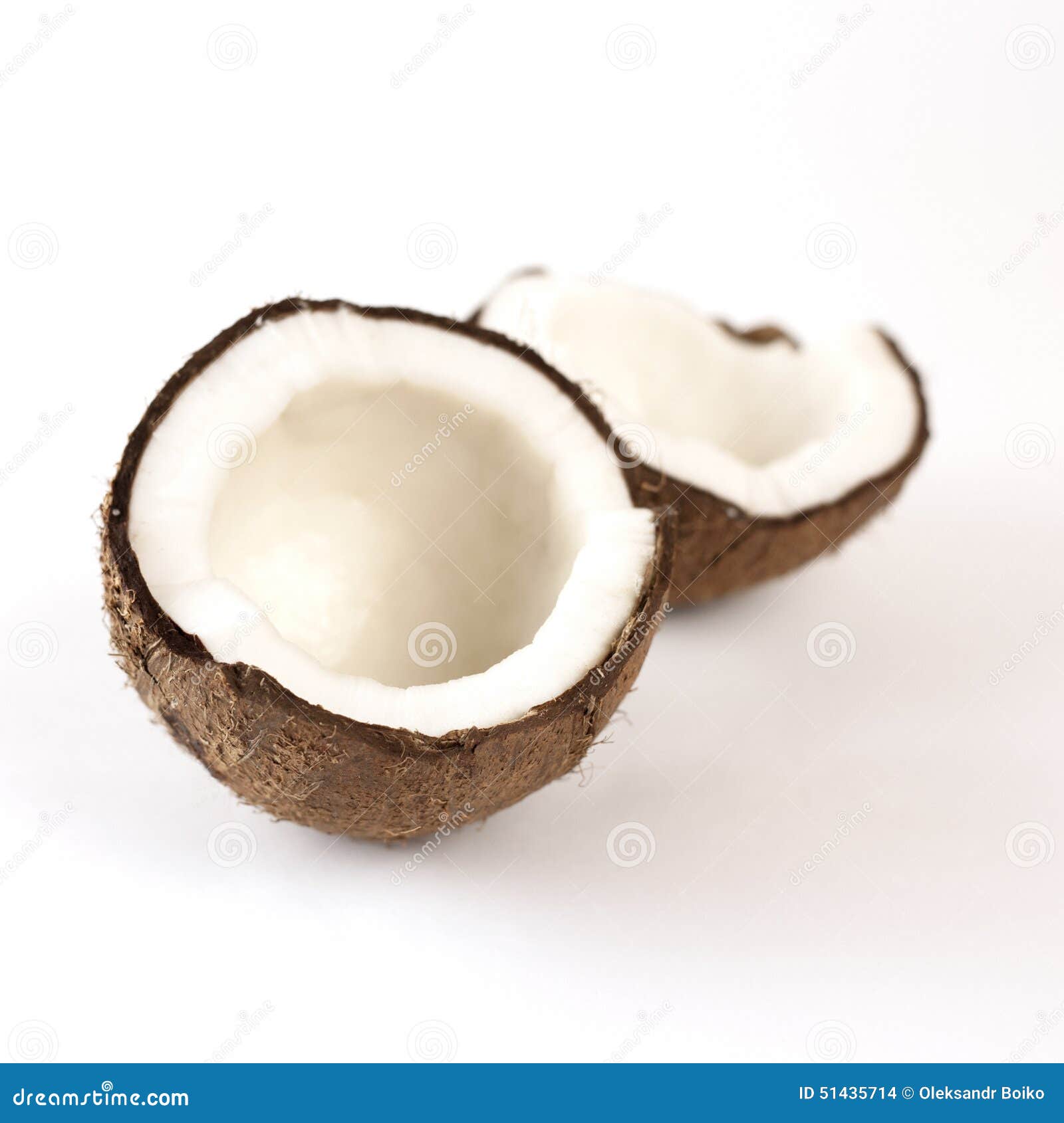 Kokosnoot stock foto. Image of versheid, melk, gedeelte - 51435714