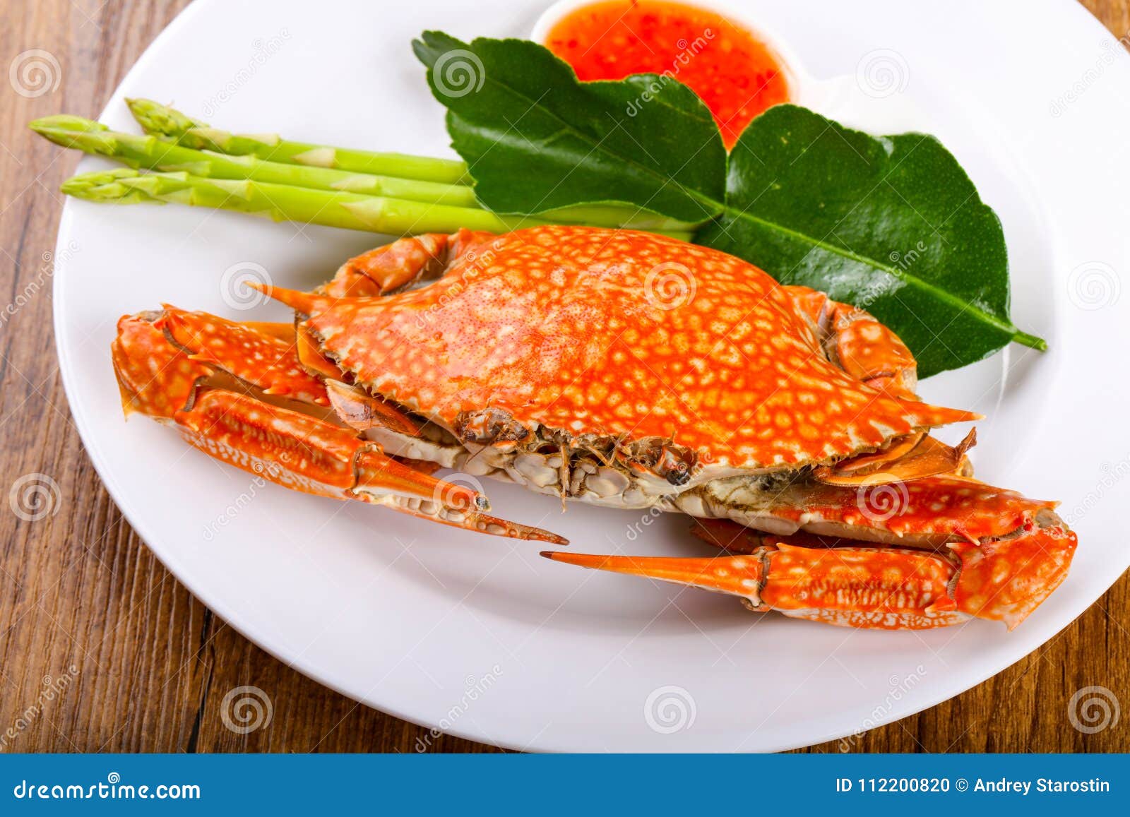 Kokt krabba arkivfoto. Bild av jordluckrare, skal, kock - 112200820