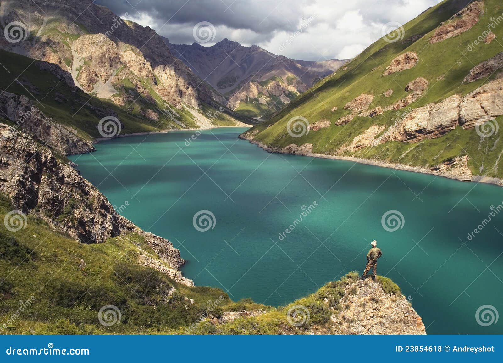 Kol-Tor lake stock photo. Image of lake, water, rock - 23854618