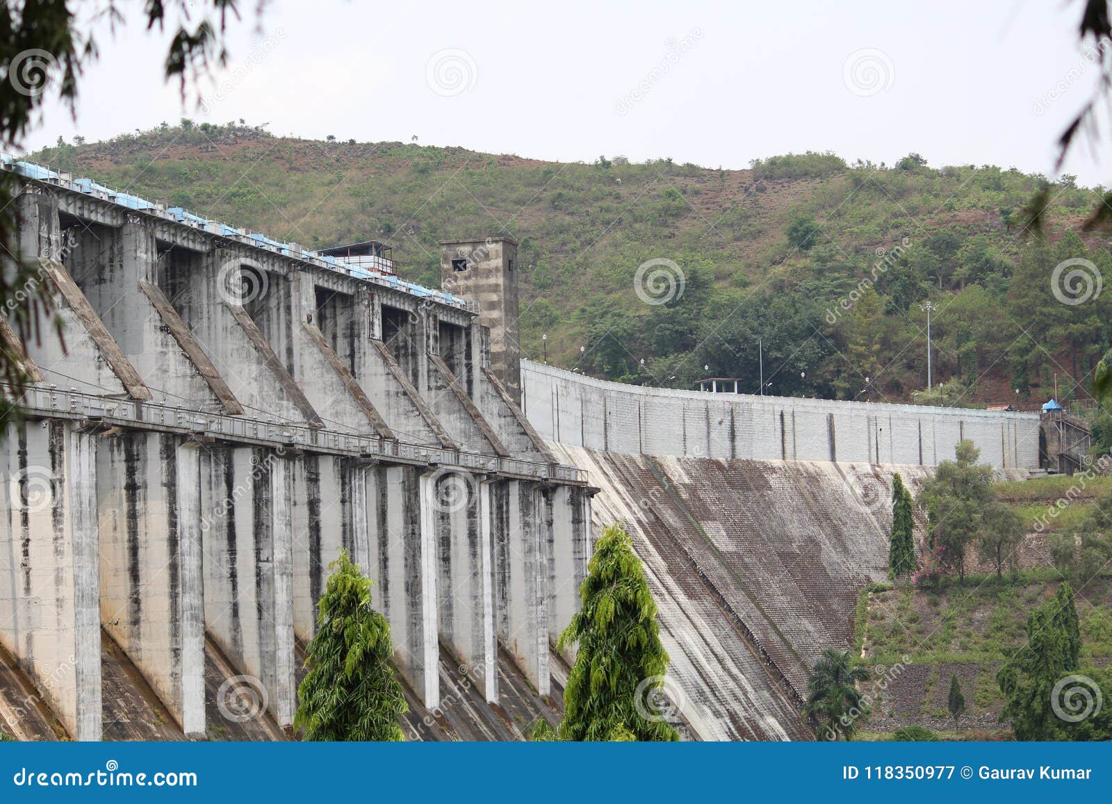 Kolab Dam Full View stock image. Image of close, power - 118350977