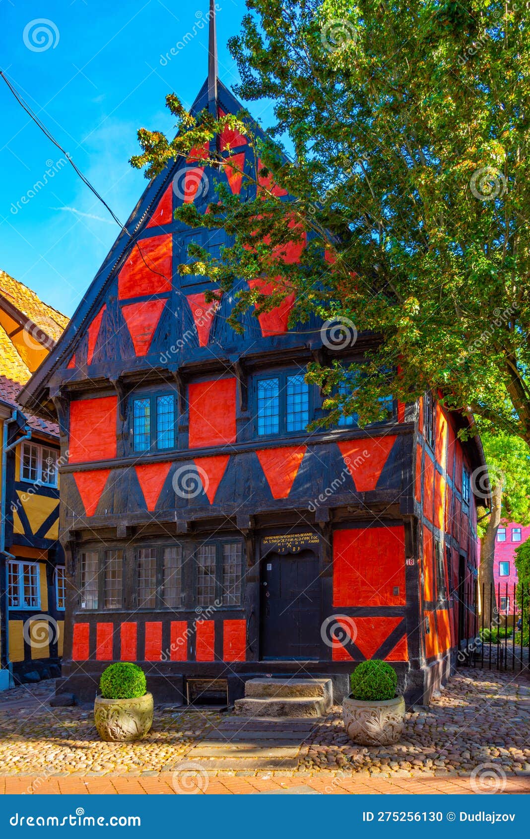 Kolding, Denmark, June 16, 2022: Det Gamle Borgerhus Building in ...