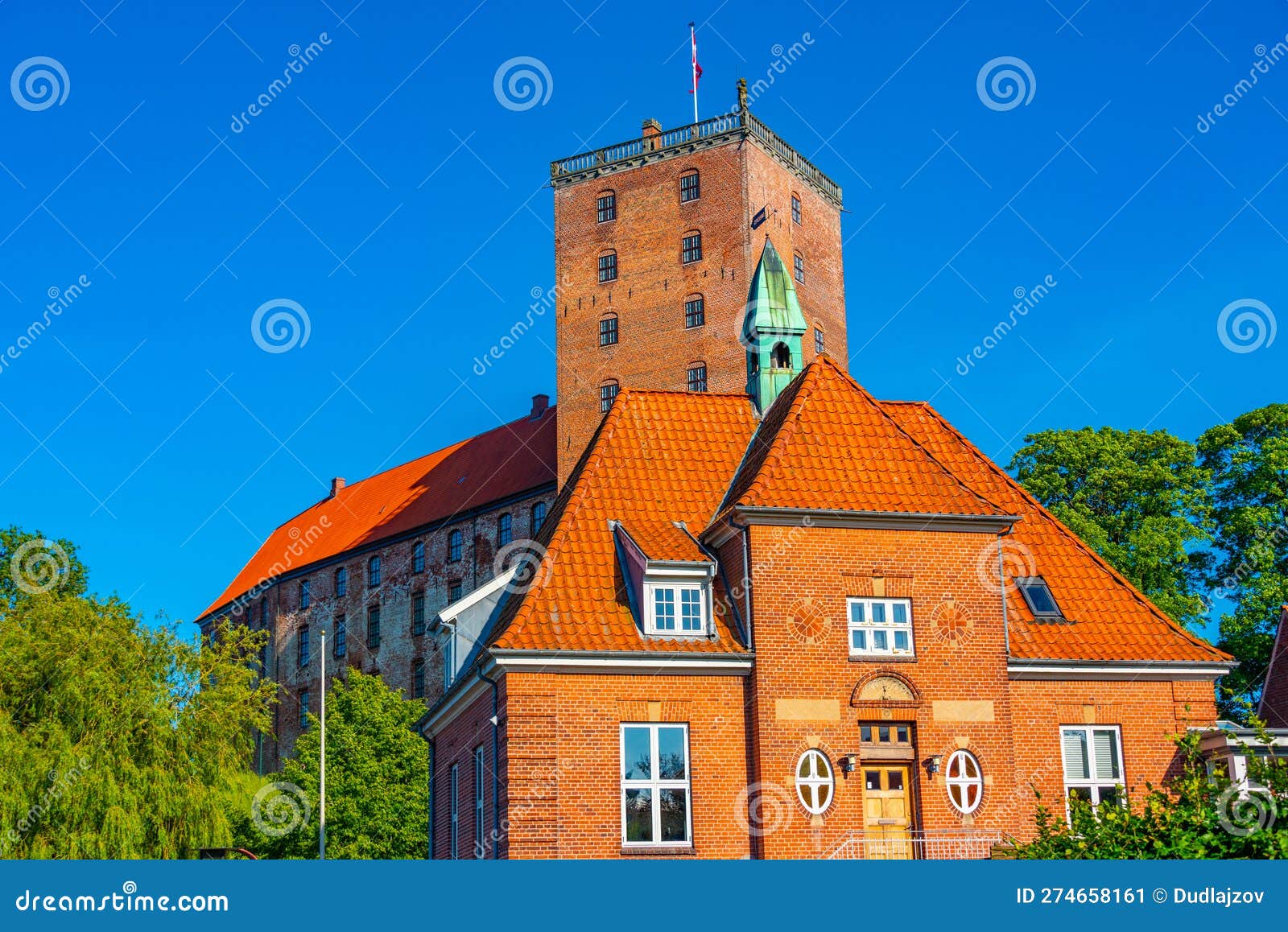 Koldinghus Castle in Danish Town Kolding Stock Image - Image of ...