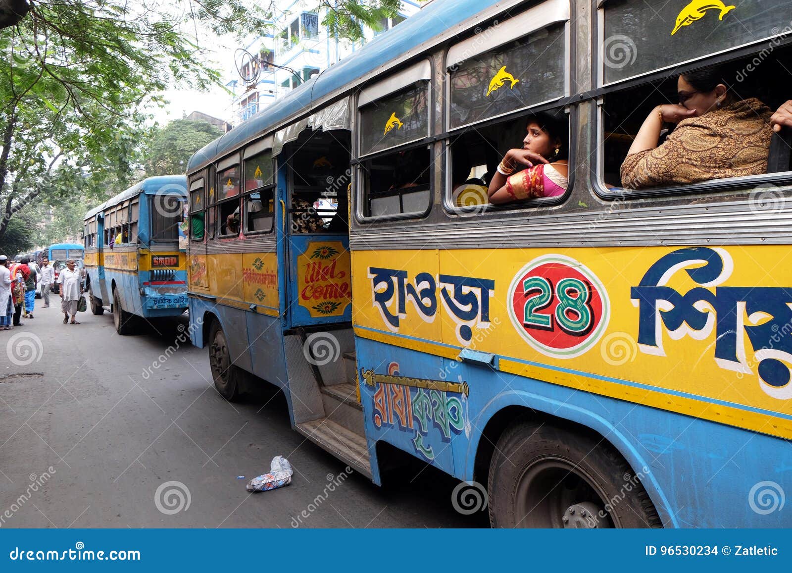 Kolkata Bus editorial stock image. Image of eastern, calcutta - 96530234