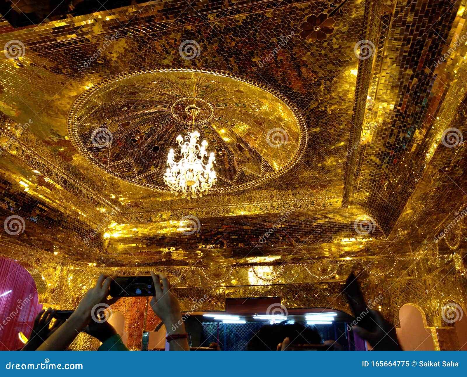 Kolkata Durga Puja Lighting 2019 Stock Image - Image of durga, puja ...