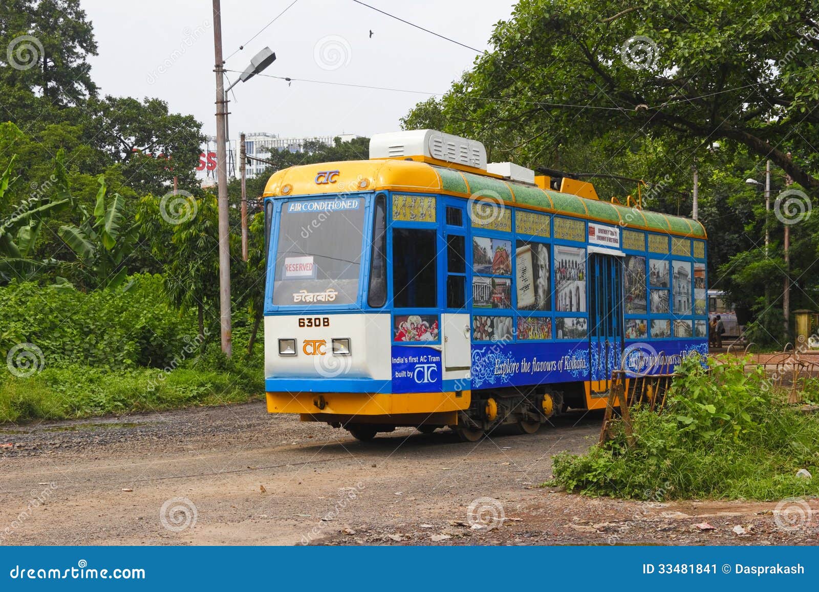 Kolkata Tram Train editorial photo. Image of travel, railway - 33481841