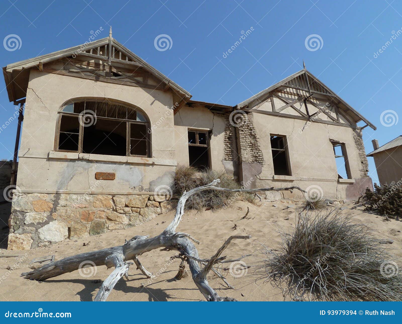 Kolmanskop Ghost Town, Namibia, Stock Photo - Image of southafrica ...