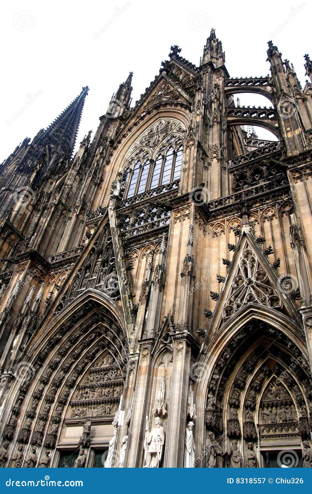 Koln DOM stock image. Image of church, ruin, architecture - 8318557