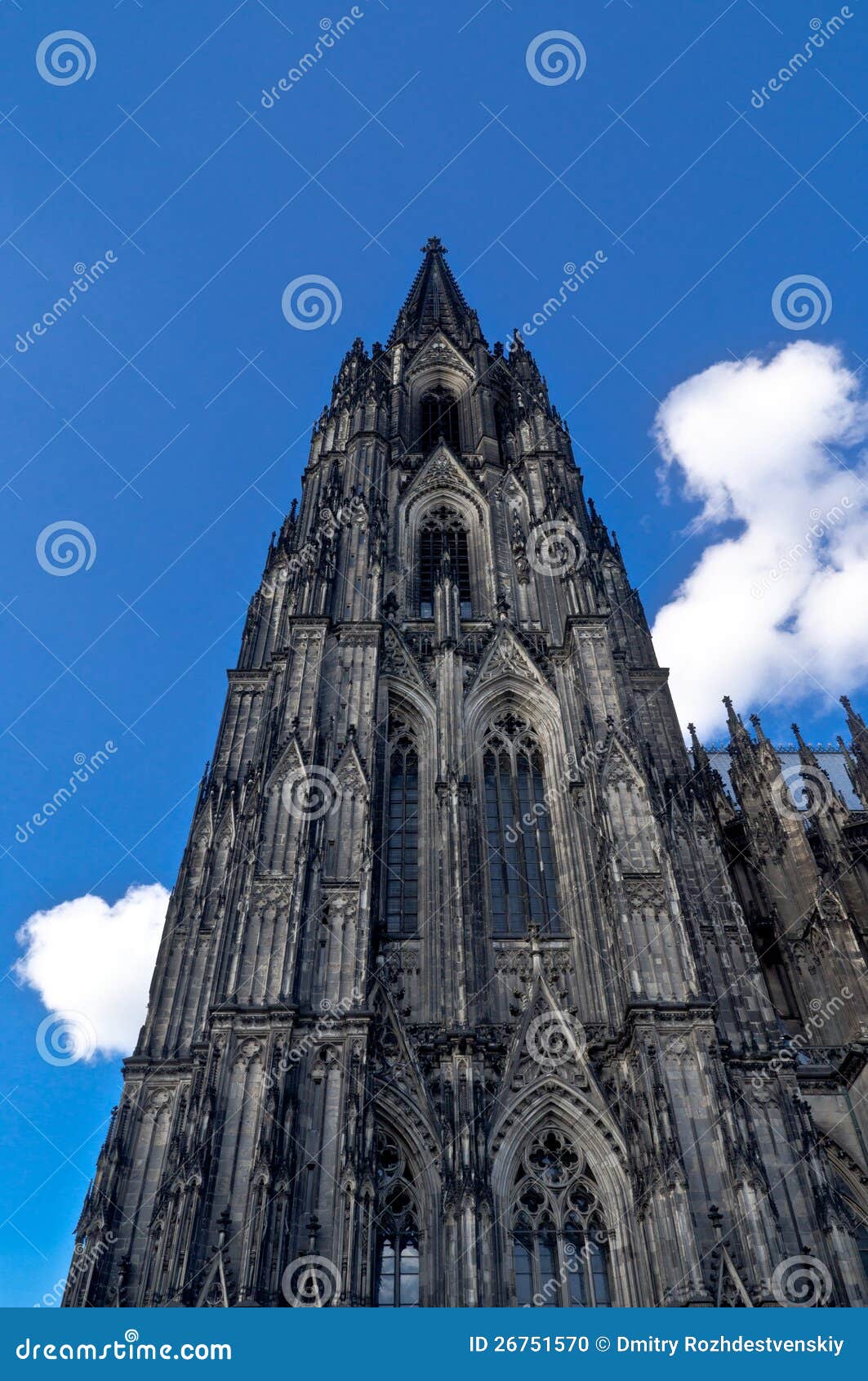 Kolner Dom stock photo. Image of front, bright, german - 26751570