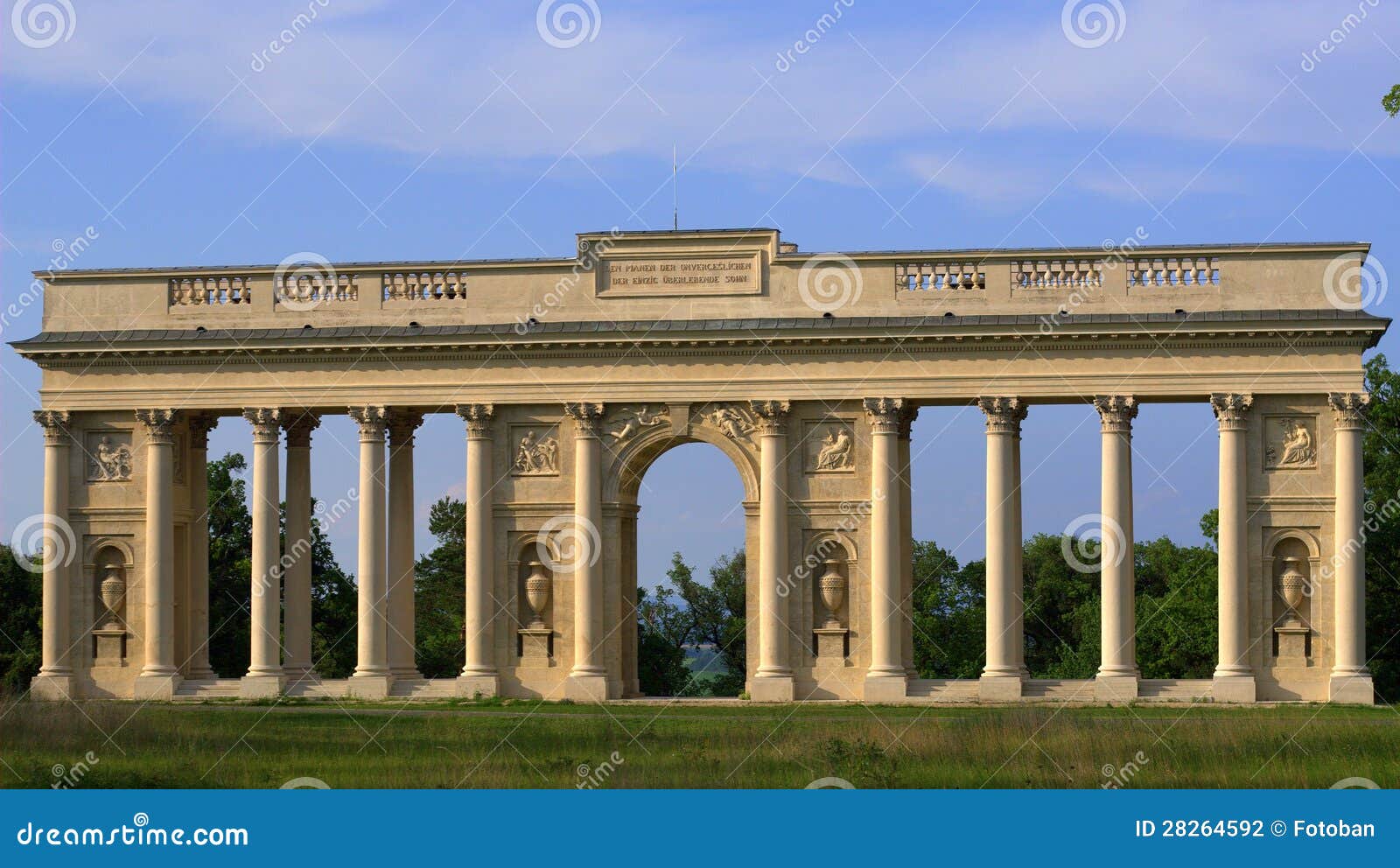 Kolonada stock photo. Image of column, colonnade, monument - 28264592
