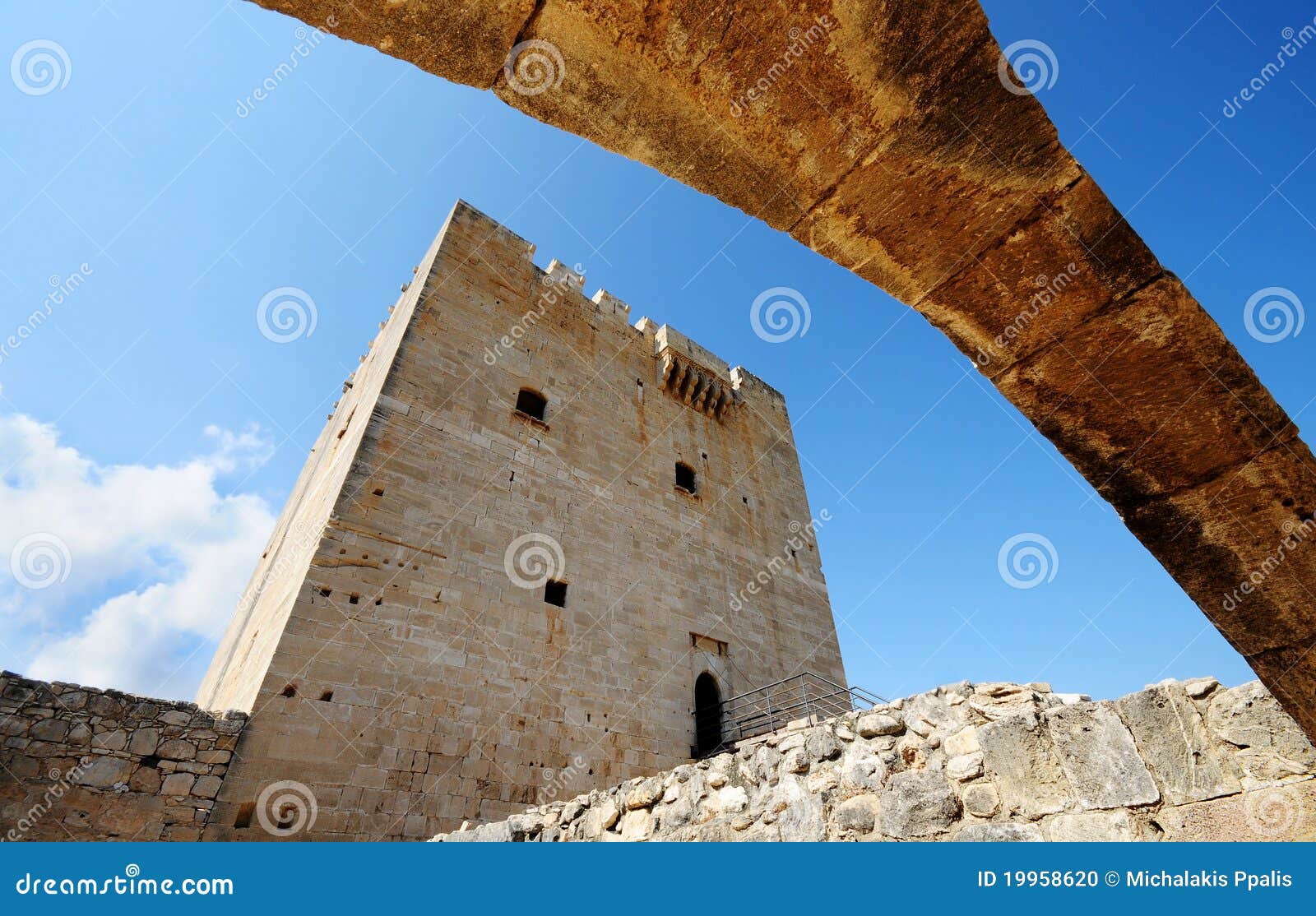 Kolossi Castle, Cyprus stock photo. Image of monument - 19958620