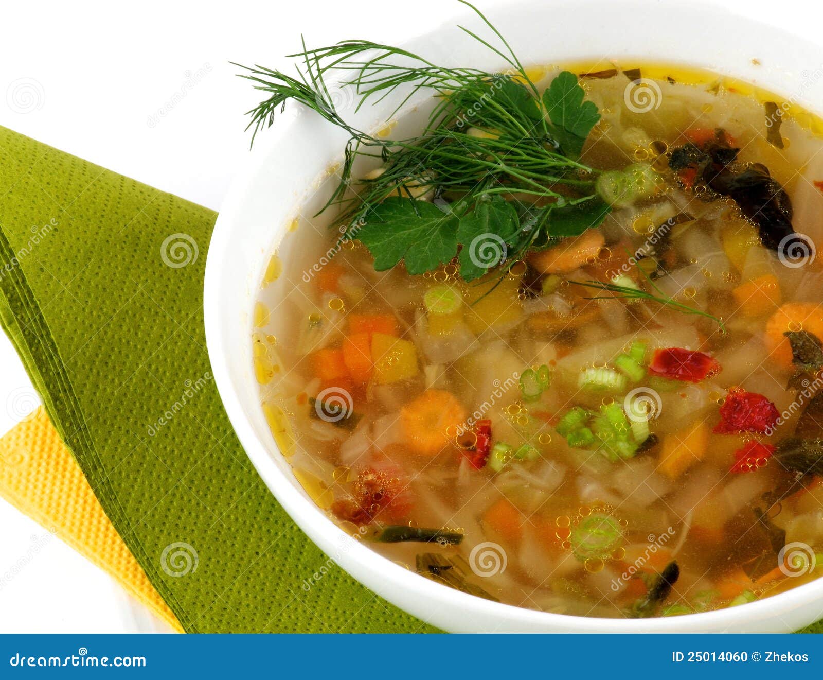 Kom Groentesoep stock foto. Image of sinaasappel, rood - 25014060