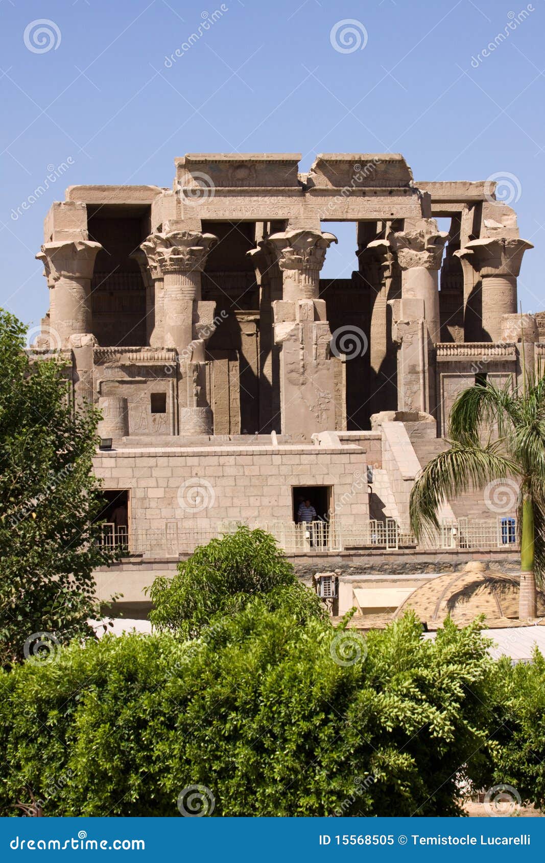 Kom ombo stock image. Image of middle, sphinx, statue - 15568505