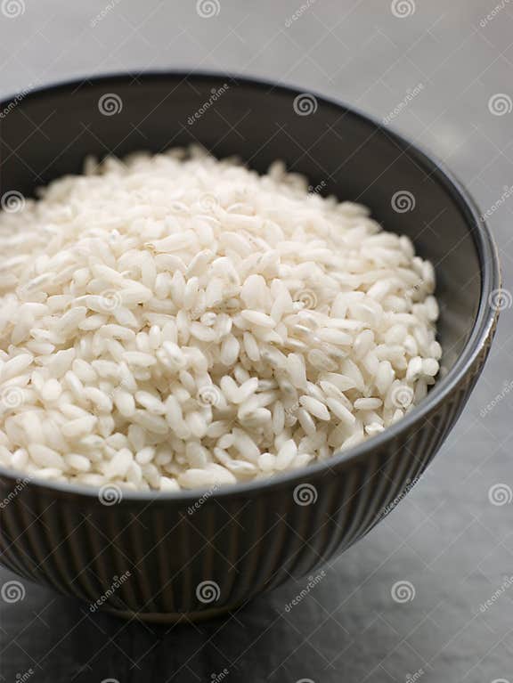 Kom Ongekookte Basmati Rijst Stock Afbeelding - Image of binnenlands ...