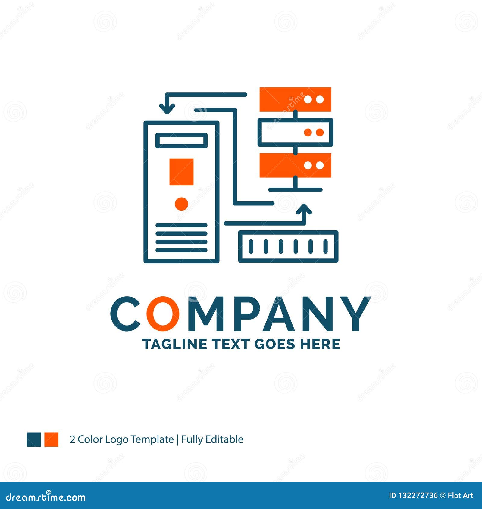 Kombination, Daten, Datenbank, Elektronisch, Informationen Logo Design ...