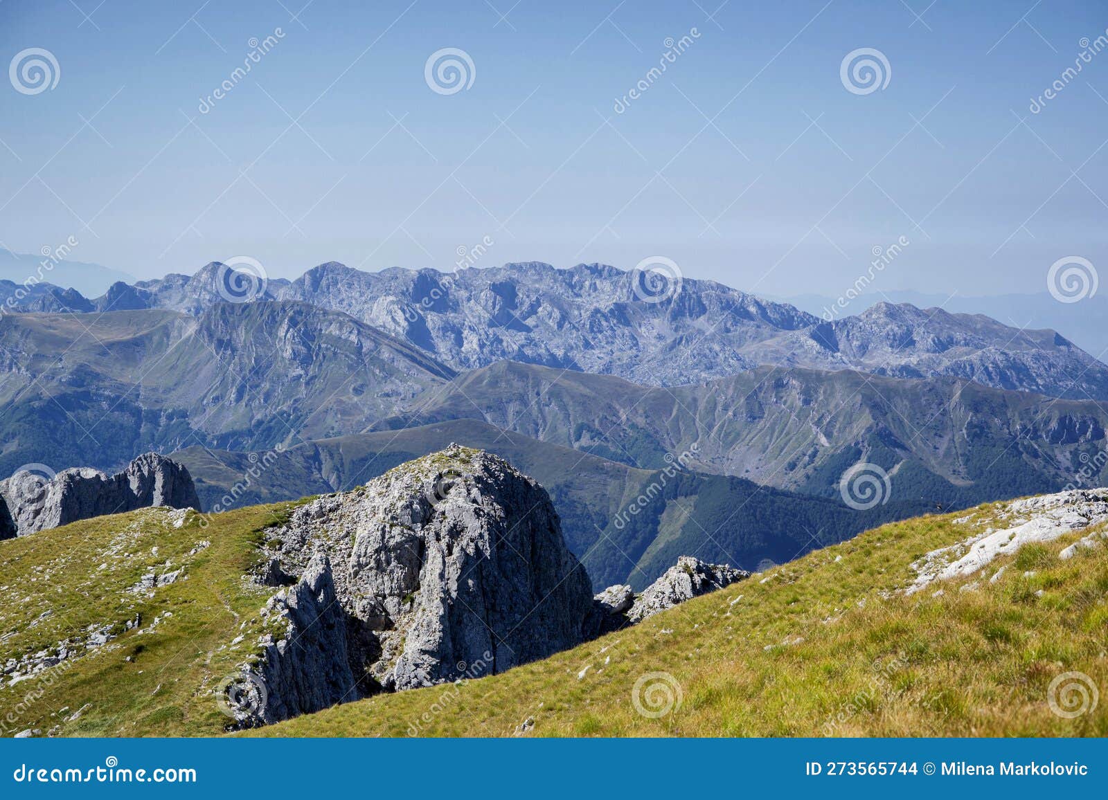 Komovi Mountain in Montenegro Stock Photo - Image of kucki, path: 273565744