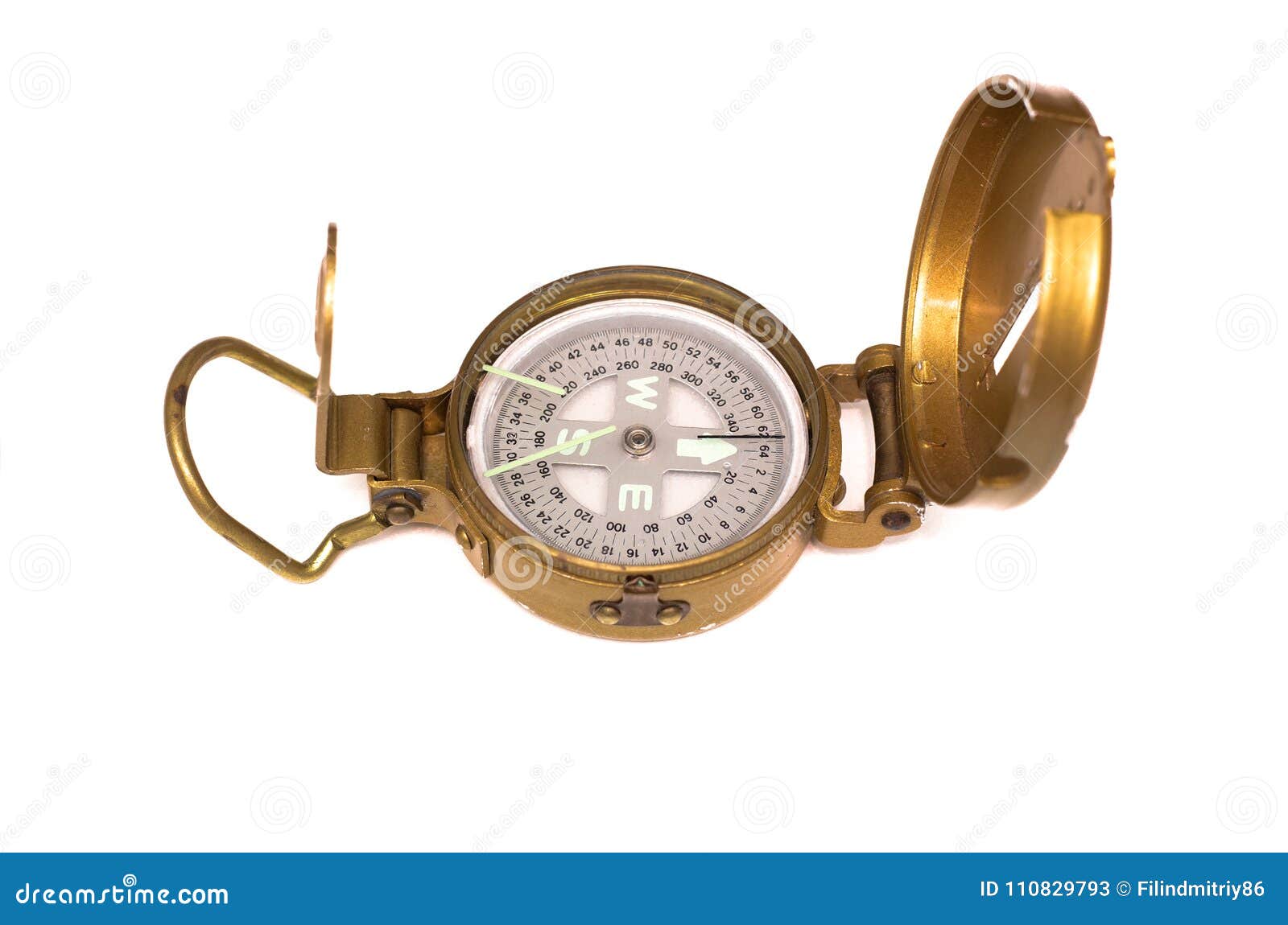 Kompas stock afbeelding. Image of achtergrond, vloeistof - 110829793