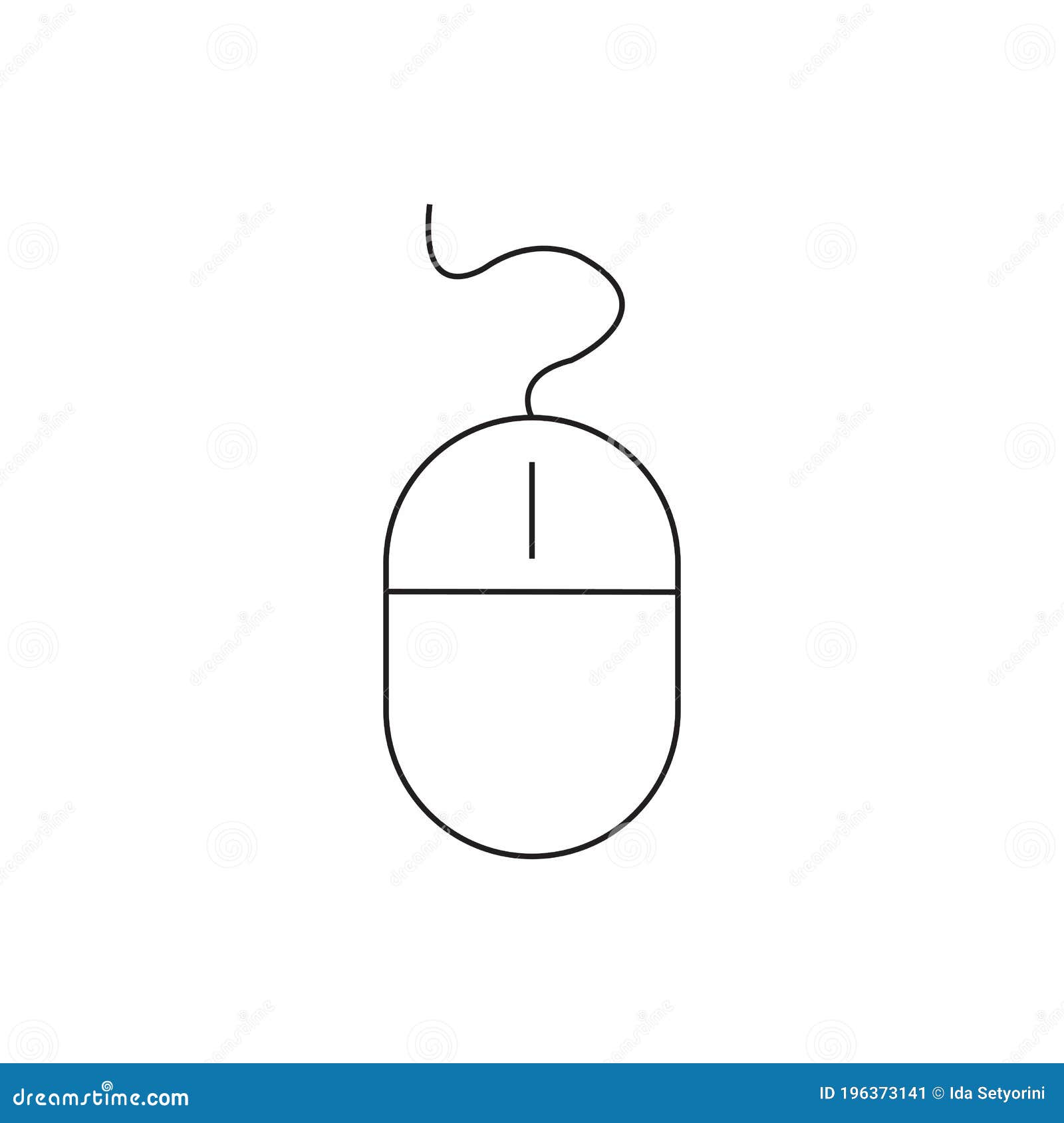 Komputer mouse logo stock vector. Illustration of symbol - 196373141
