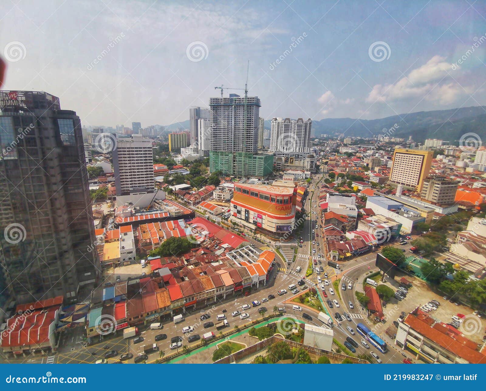 Komtar Georgetown editorial photography. Image of panorama - 219983247