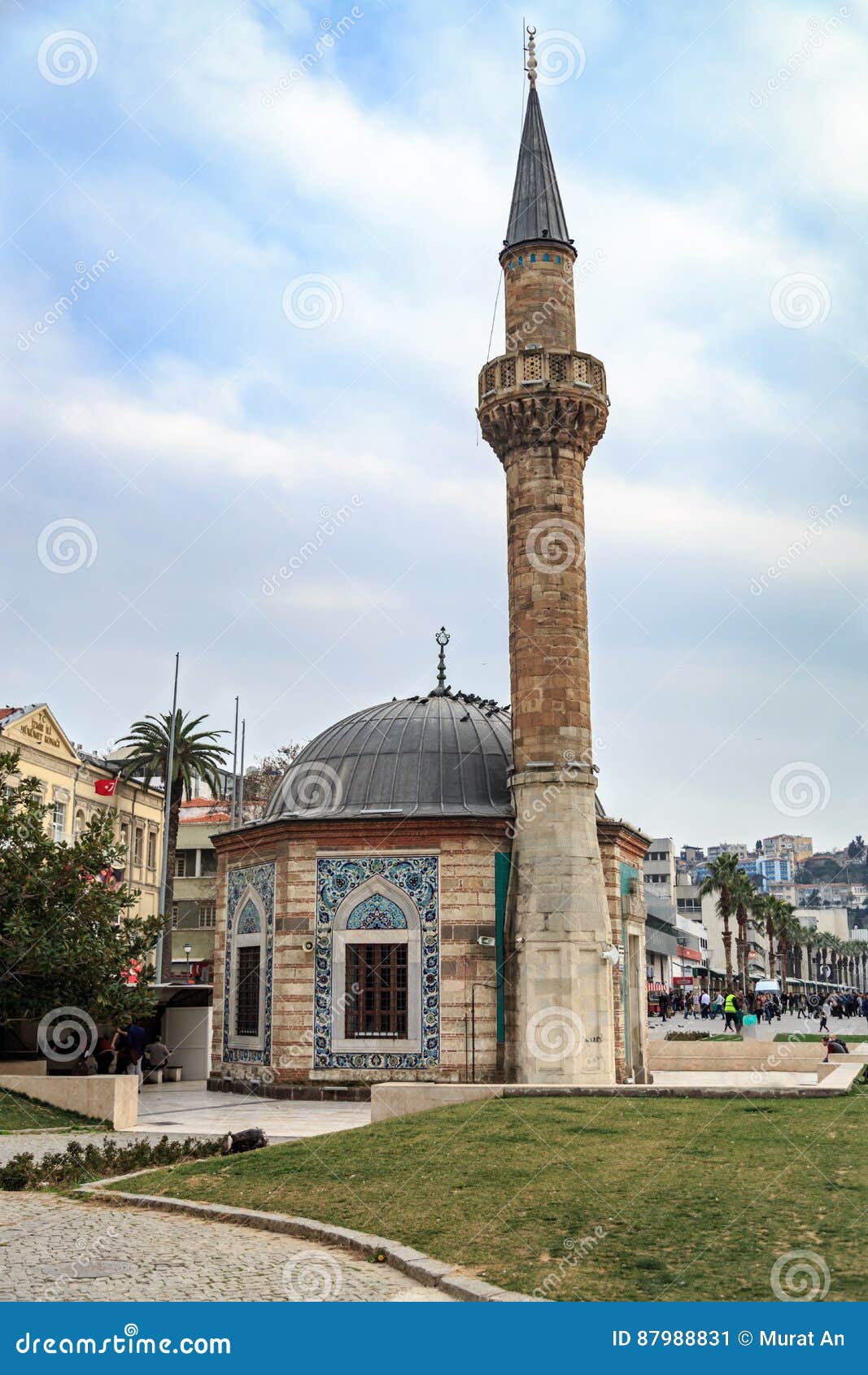 Konak Mosque in Konak Square Editorial Photo - Image of destination ...