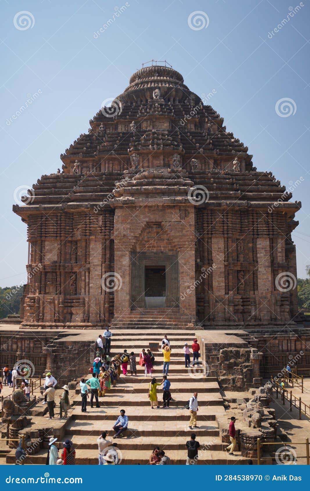 Konark Sun Temple in Konark Front View Editorial Image - Image of ...