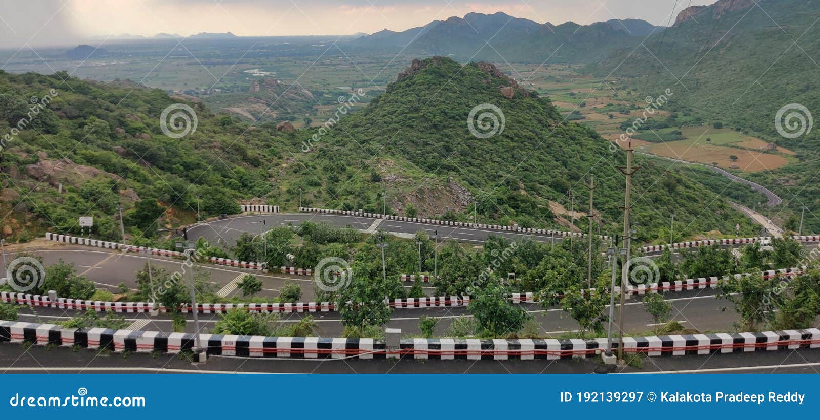 Kondaveedu Fort Landscape and Beautiful Location Stock Image - Image of ...