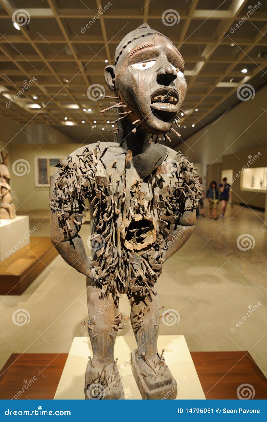 Kongo Power Figure editorial photo. Image of carved, african - 14796051