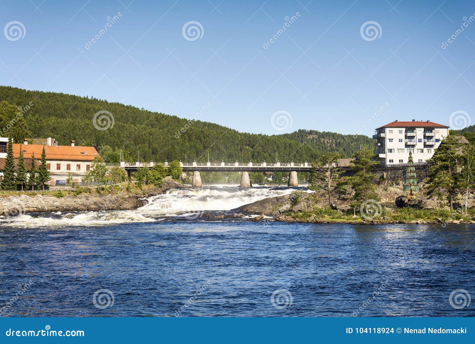 Kongsberg town, Norway stock photo. Image of kongsberg - 104118924