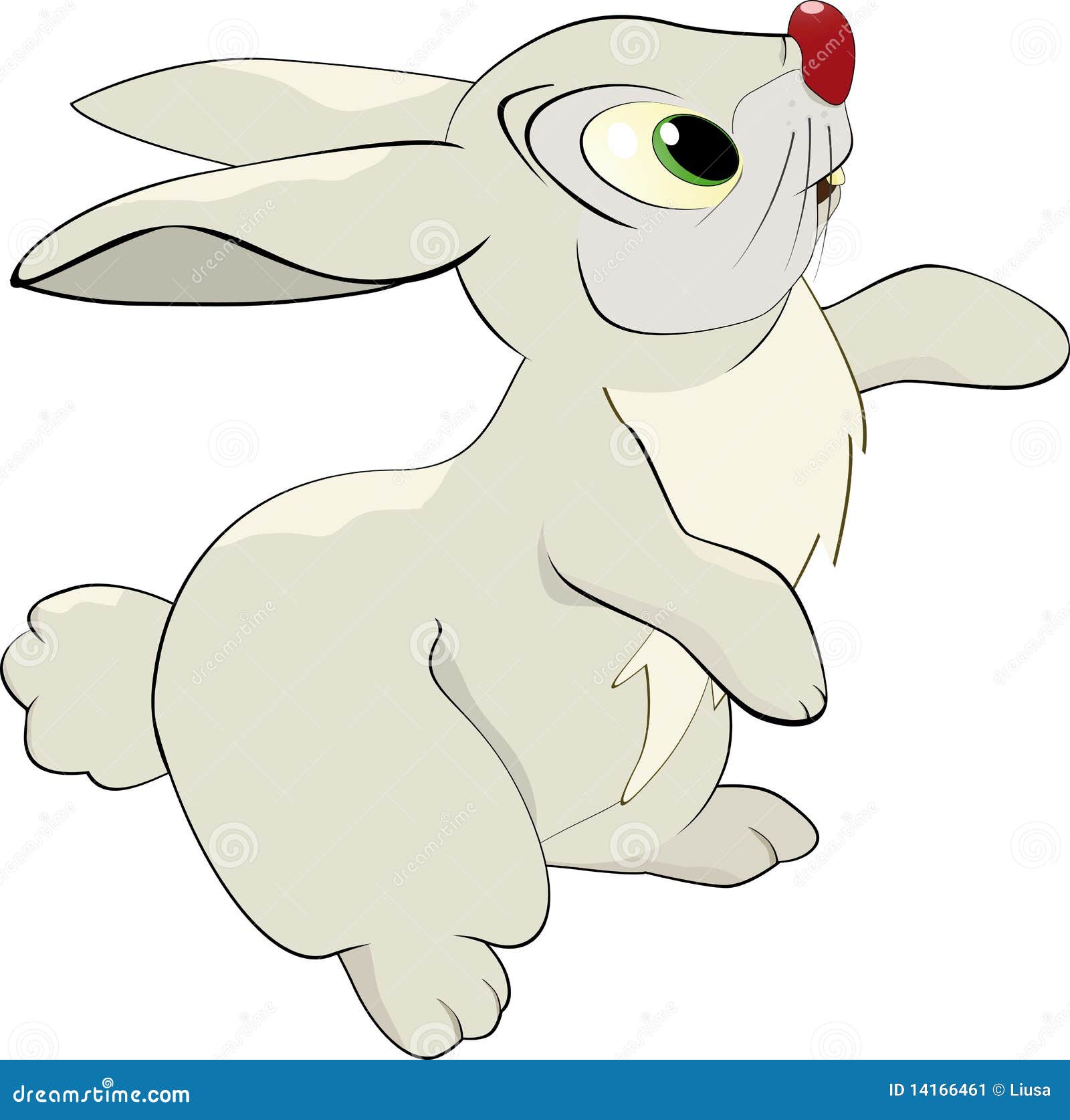 Konijn vector illustratie. Illustration of binnenlands - 14166461