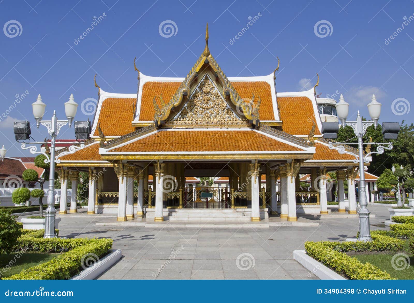 Koning Rama III Memorial Park Stock Foto - Image of bangkok, koning ...