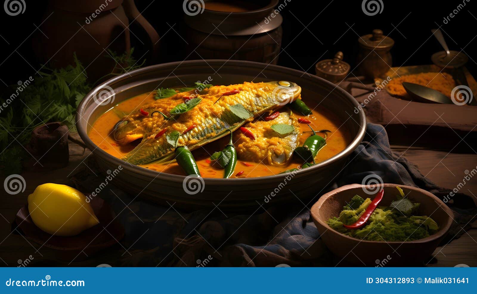 Konkani Fish Curry With Raw Mango, The Tangy And Spicy Curry Royalty ...