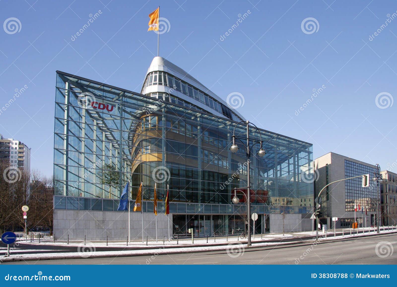 Konrad Adenauer House redaktionelles stockfoto. Bild von berlin - 38308788