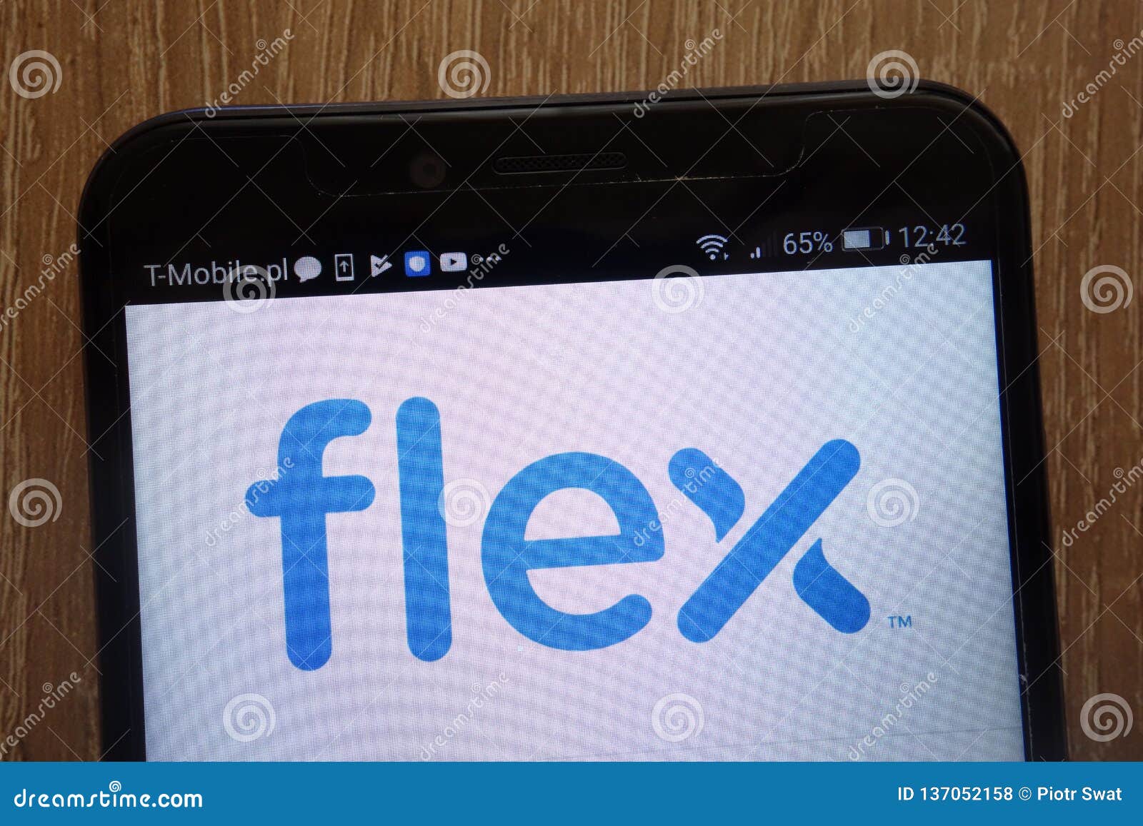 Flex Ltd. Logo Displayed on a Modern Smartphone Editorial Stock Photo ...