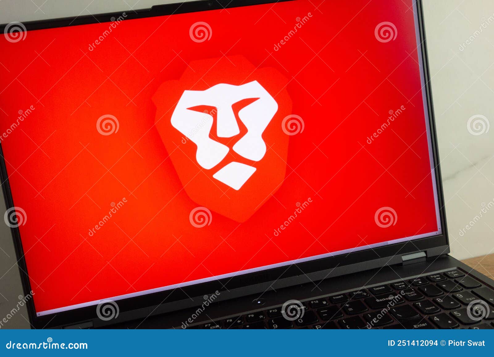 KONSKIE, POLAND - July 11, 2022: Brave Web Browser Logo Displayed on ...