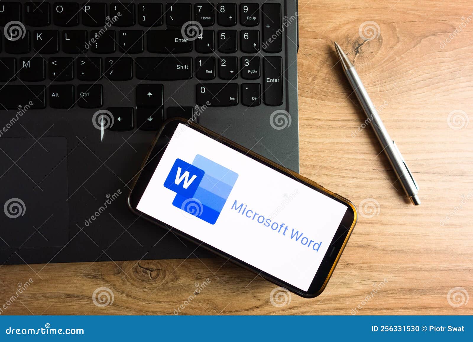 KONSKIE, POLAND - September 17, 2022: Microsoft Word Logo Displayed on ...