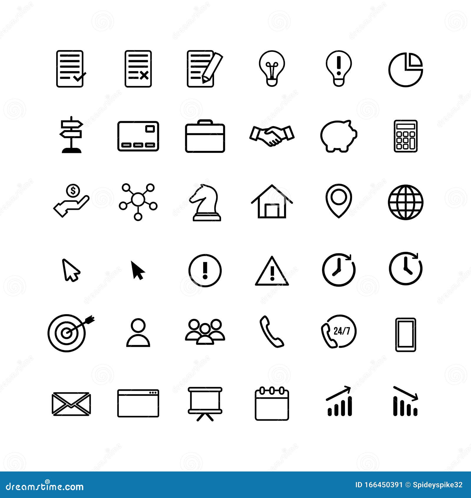 Kontur-Symbol Vector Illustration Vektor Abbildung - Illustration von ...