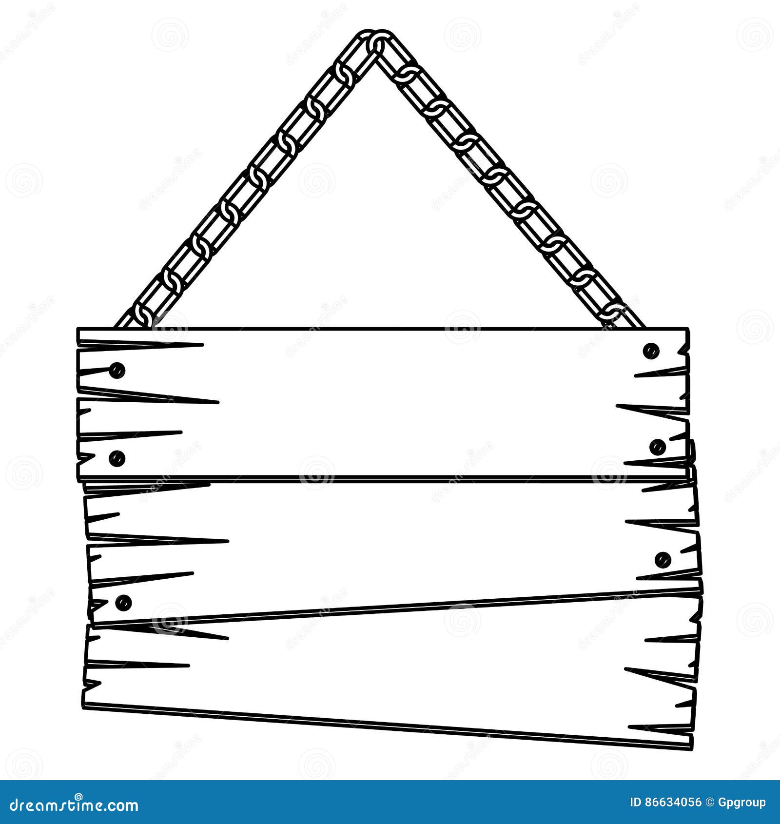 Konturnholz bemerkt Ikone stock abbildung. Illustration von abbildung ...