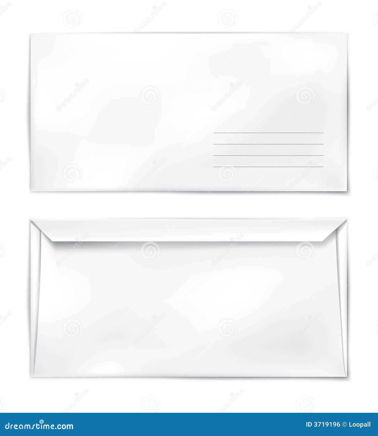 Konvert Template Stock Illustrations – 2 Konvert Template Stock ...