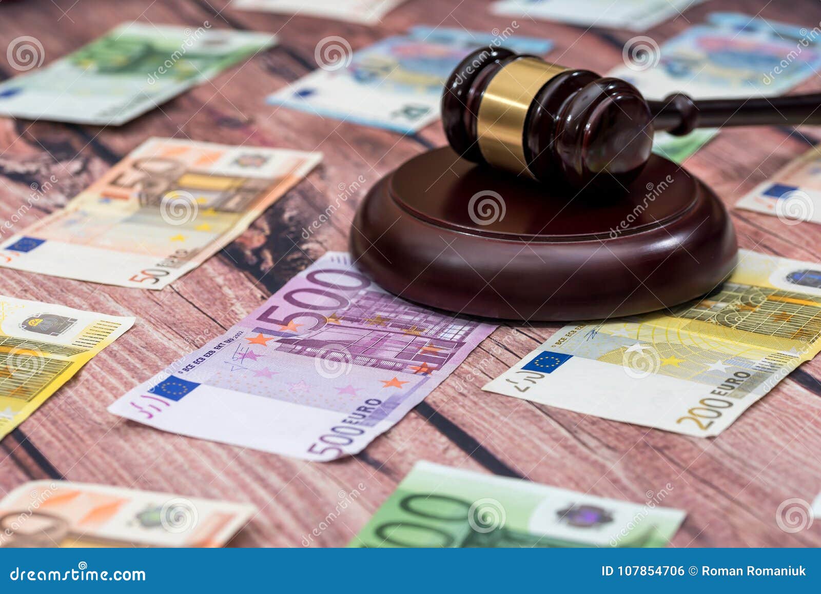 Konzept Auf Korruption in Der Gerechtigkeit Stockfoto - Bild von ...