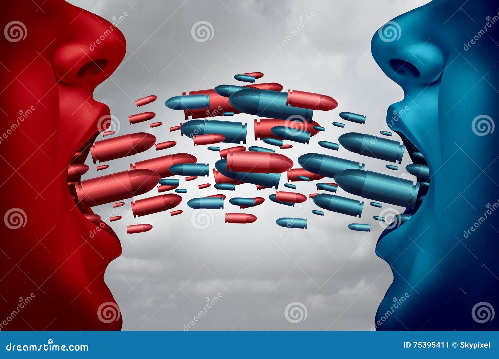 Konzept der Debatte stock abbildung. Illustration von wettbewerb - 75395411