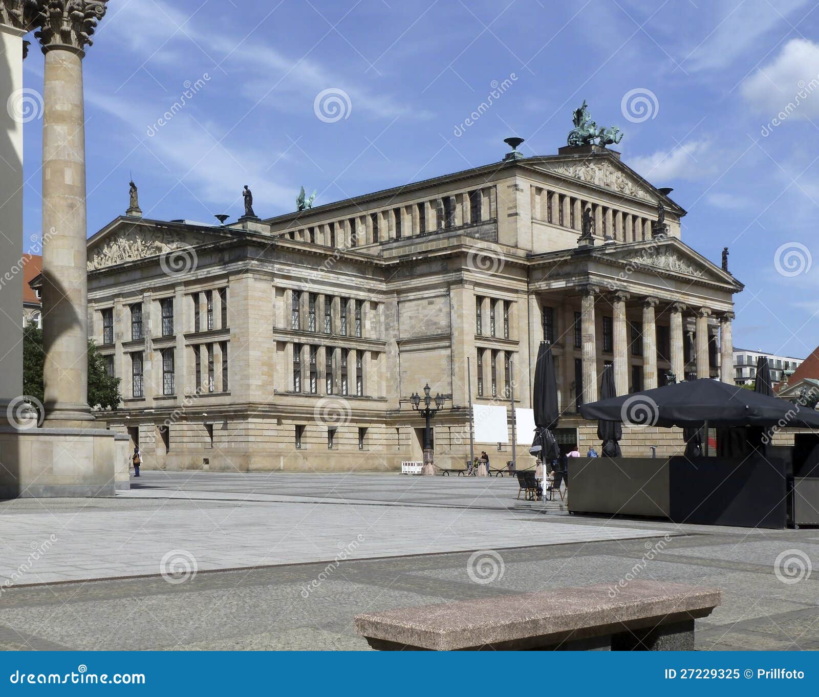 Konzerthaus Berlin stock image. Image of summer, berlin - 27229325
